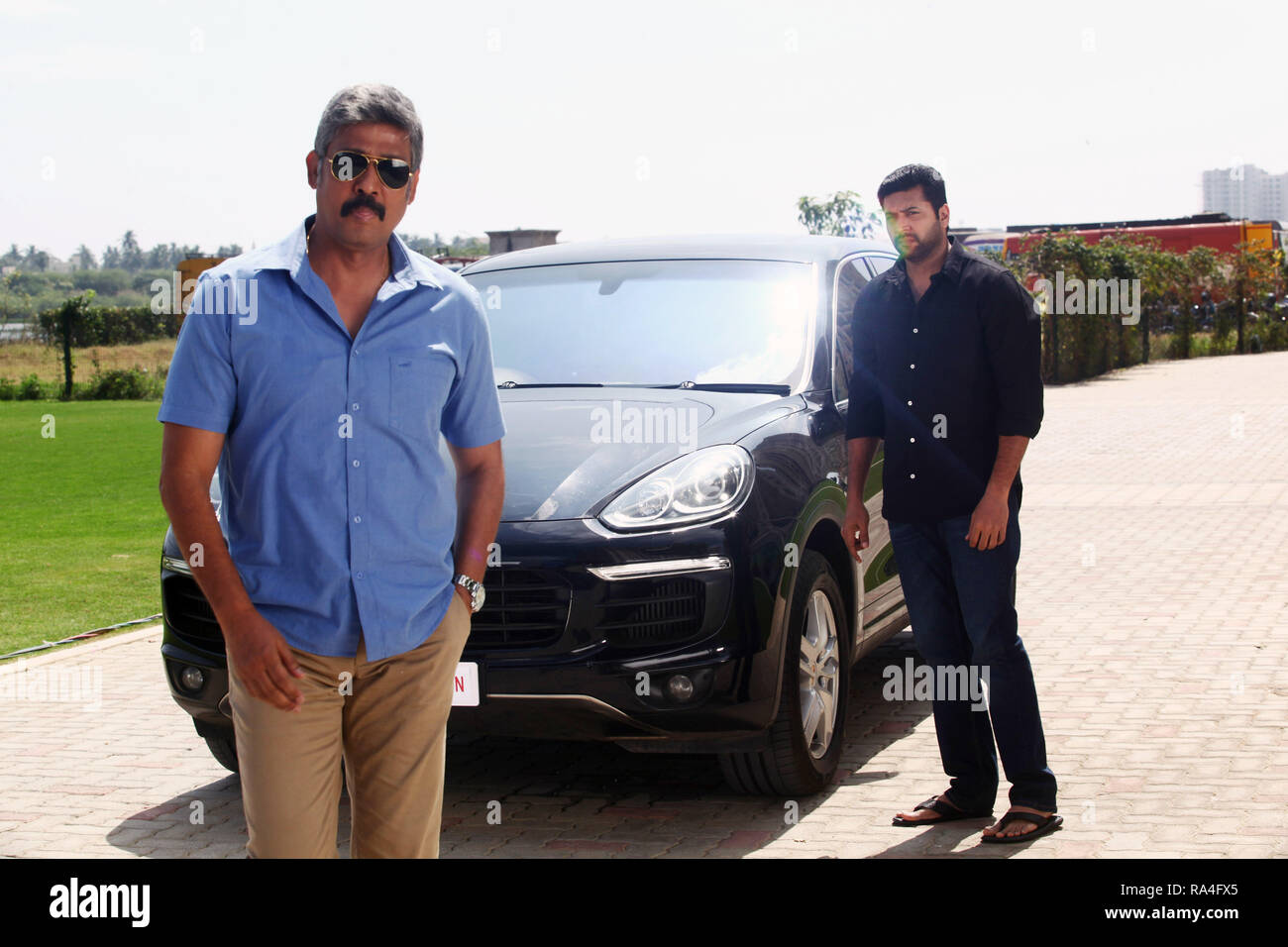 ADANGA MARU, from left: Sampath Raj, Jayam Ravi, 2018. © World Wide ...