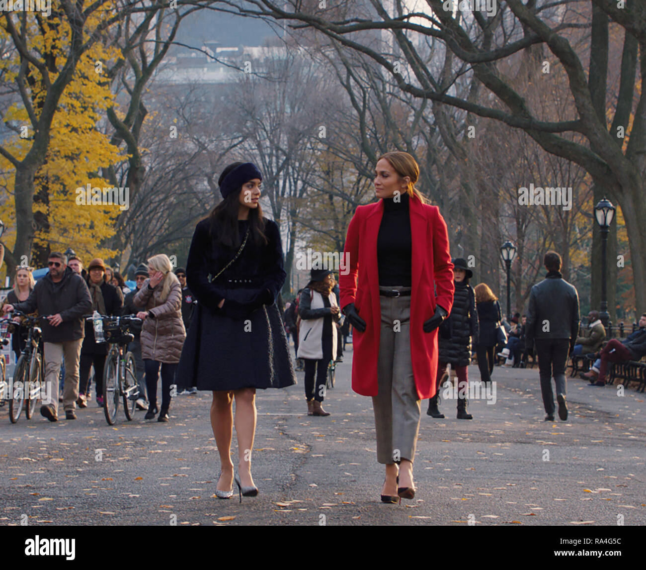 SECOND ACT, from left: Vanessa Hudgens, Jennifer Lopez, 2018. © STX ...