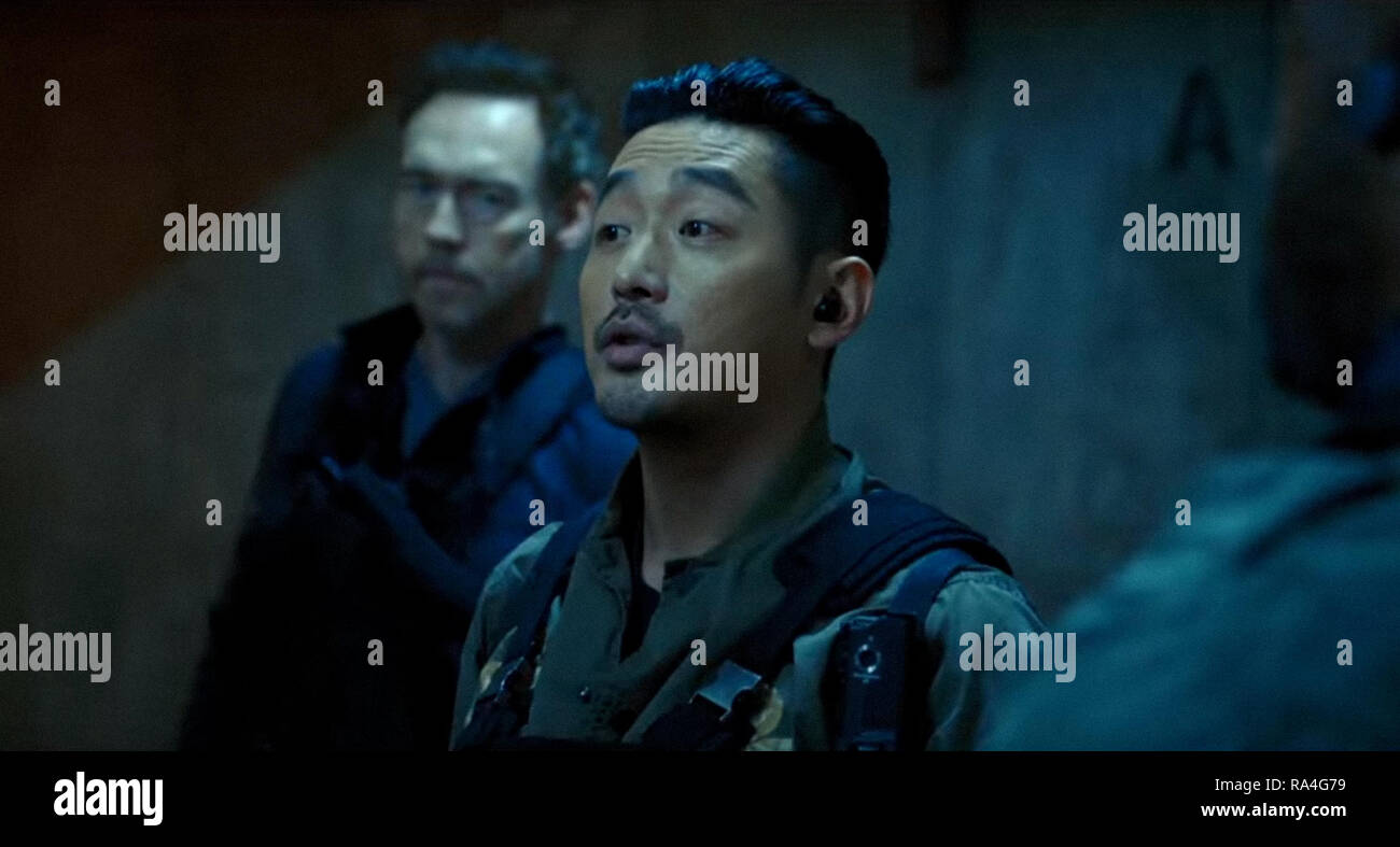 TAKE POINT, (aka PMC), from left: Kevin Durand, HA Jung-woo, 2018. © CJ ...