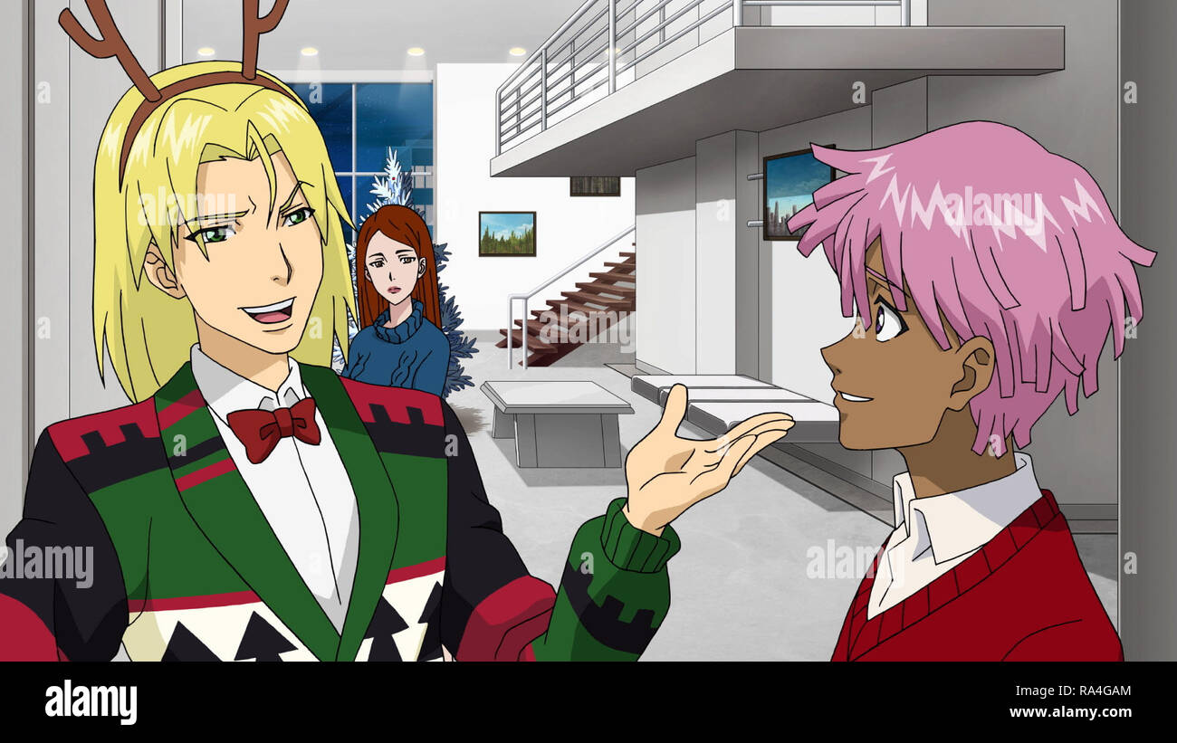 NEO YOKIO PINK CHRISTMAS, front, from left: Arcangelo Corelli (voice ...