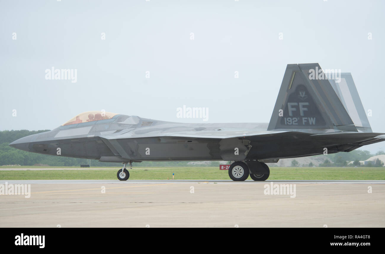 F-22A Raptor and T-38 Talon jets depart for exercise Sentry Savannah 18 ...