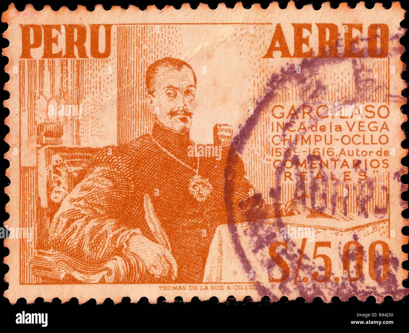 Postage stamp peru hi-res stock photography and images - Alamy