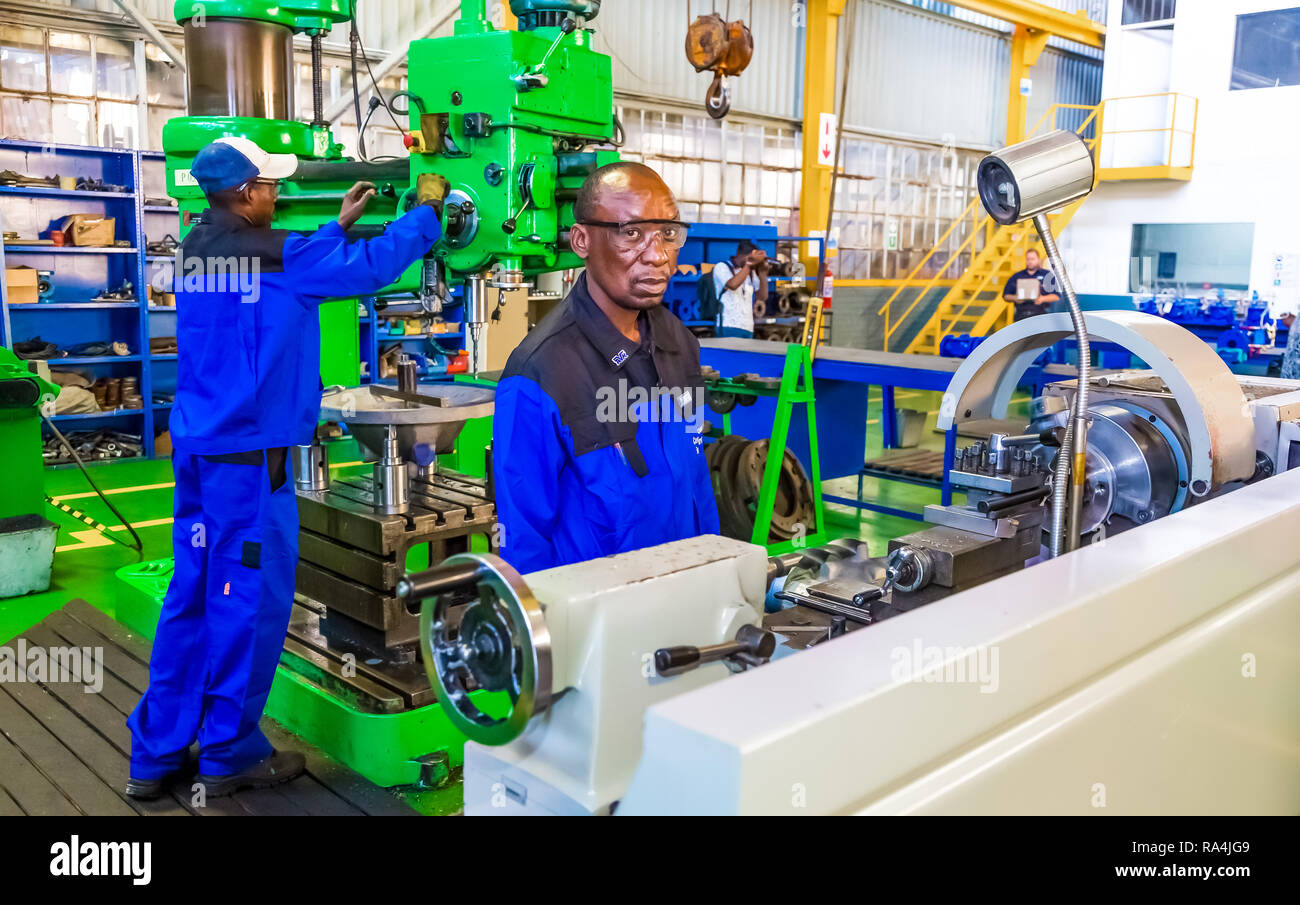 Johannesburg, South Africa - September 7 2016: Industrial Valve ...