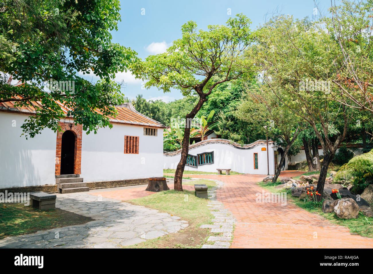 Lin An Tai Historical House and Museum in Taipei, Taiwan Stock Photo ...