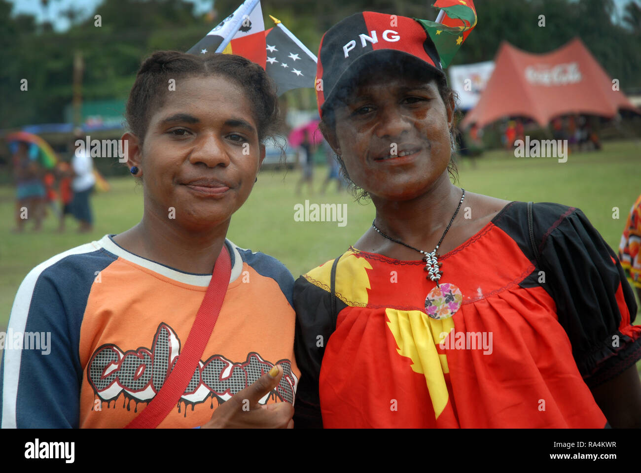 Papua New Guinea Women Lady Ladies Female High Resolution Stock ...
