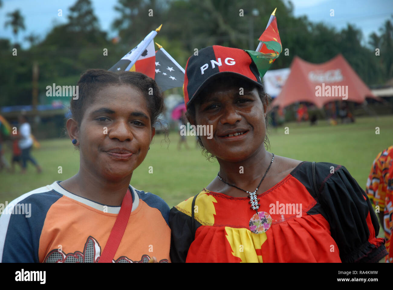 Papua New Guinea Women Lady Ladies Female High Resolution Stock ...