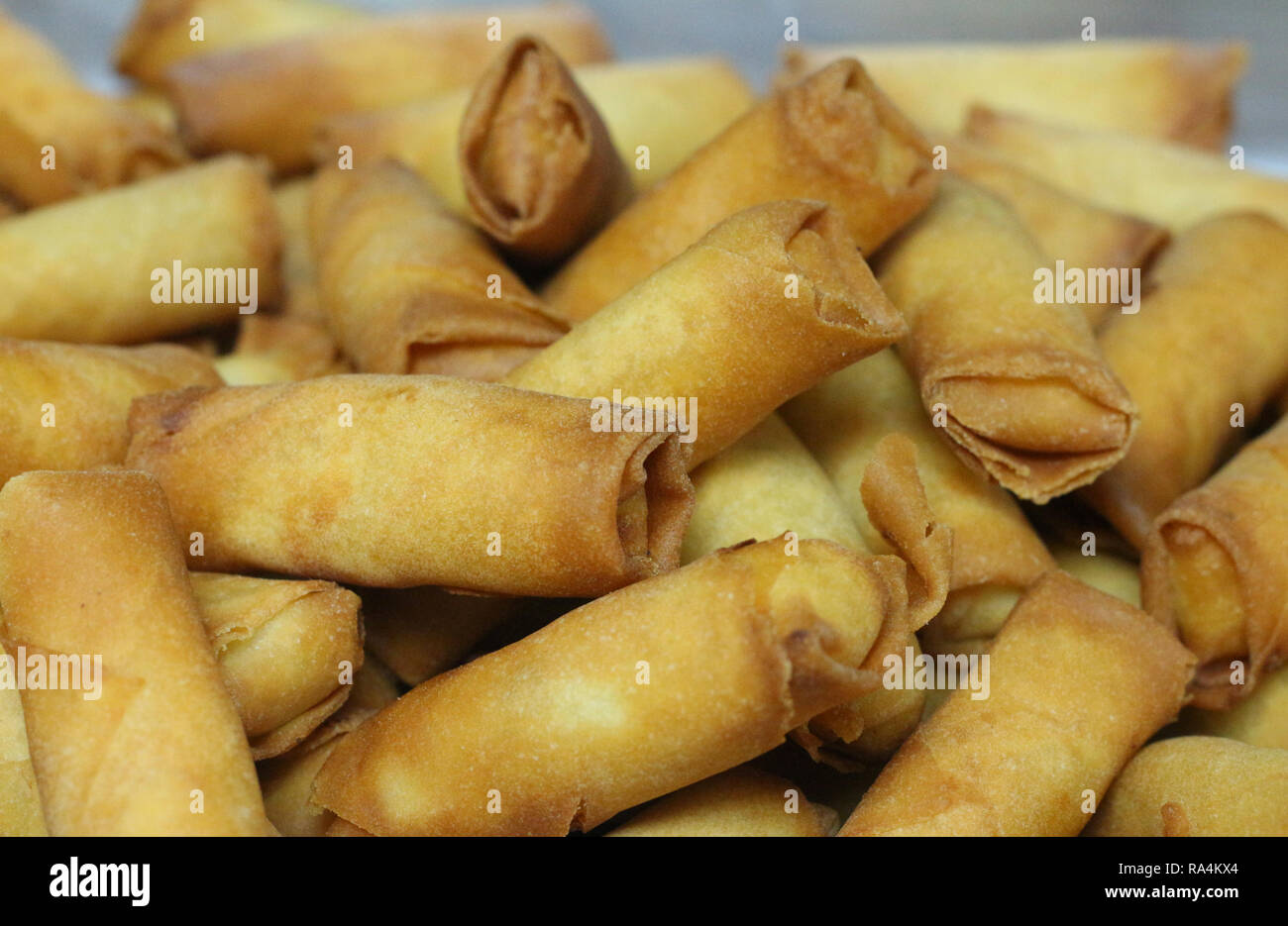 Deep Fried Spring Rolls Finger Food High Resolution Stock Photography ...