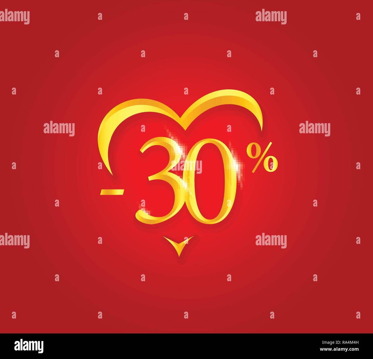 Valentines Day Sale poster. Holiday Discount banner design. Premium ...