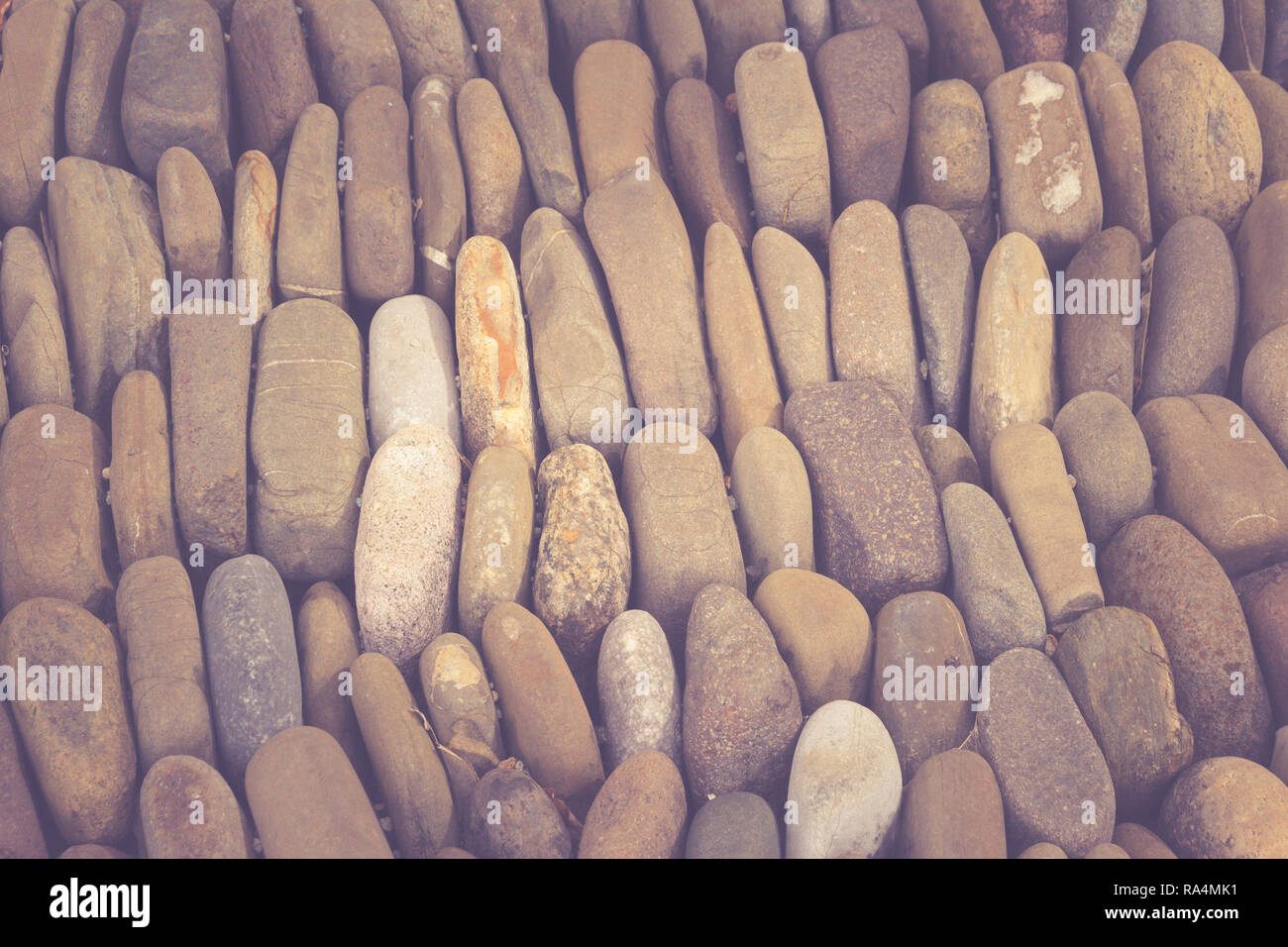 Rounded river rocks hi-res stock photography and images - Alamy