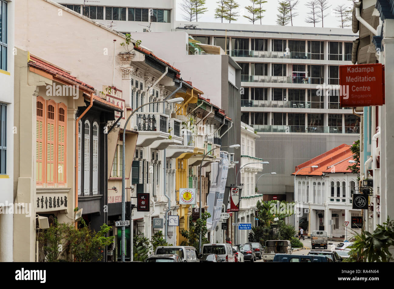 Bukit Pasoh Rd, Tanjong Pagar, Singapore Stock Photo - Alamy