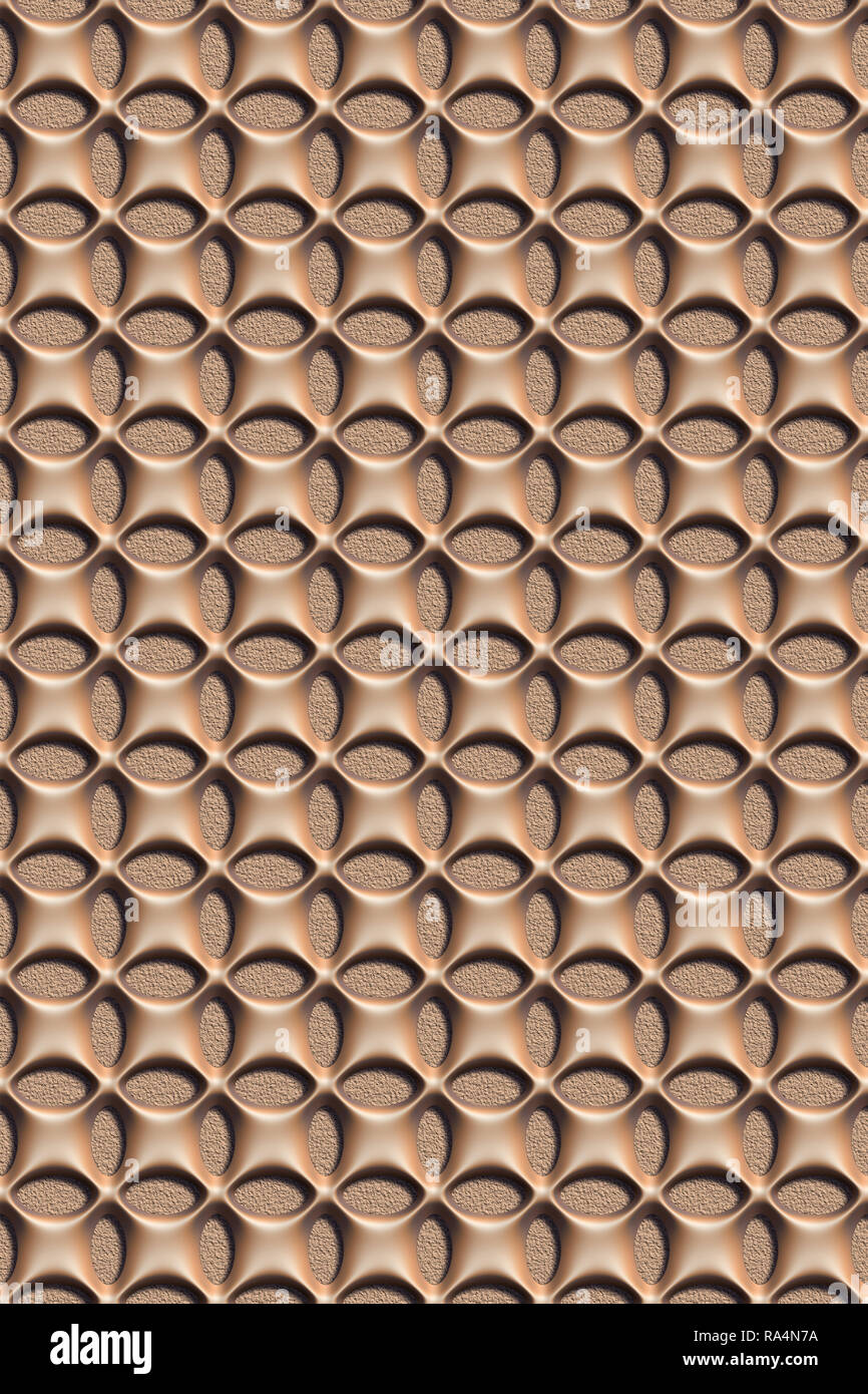 3D effect seamless background, wallpaper decoration pattern Stock Photo ...
