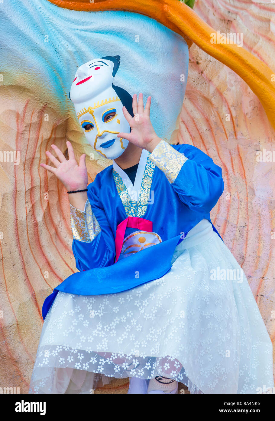 Andong mask dance festival hi-res stock photography and images - Alamy