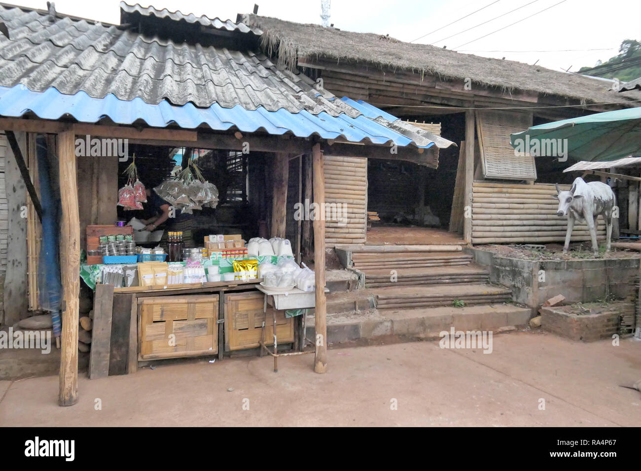 Photo of Old traditional grocery shop in the countryside of Thailand ...