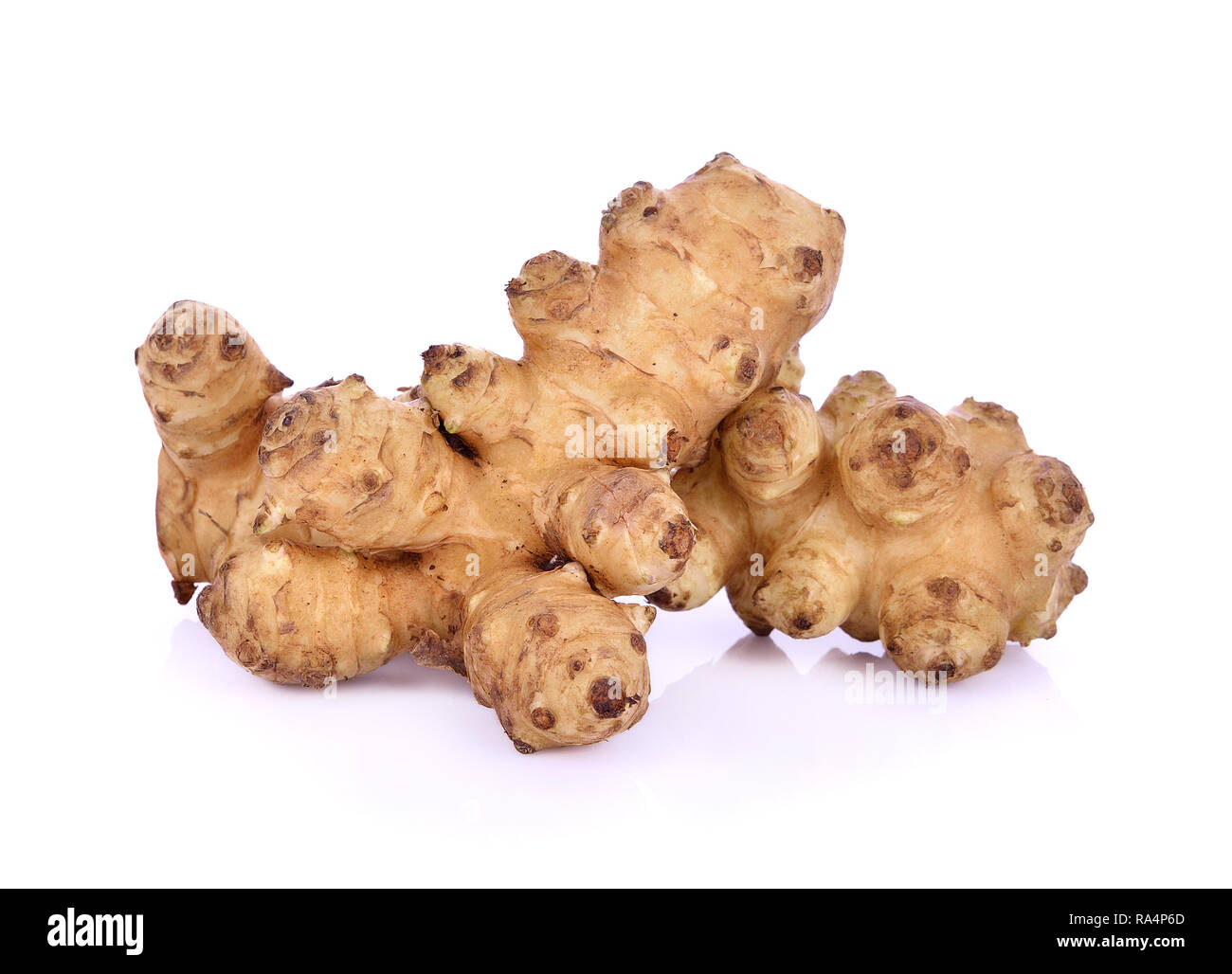 Raw jerusalem artichokes on Cut Out Stock Images & Pictures - Alamy