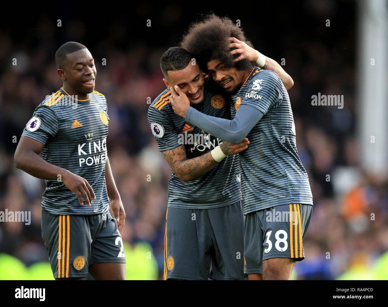 Danny simpson celebrate hi-res stock photography and images - Alamy