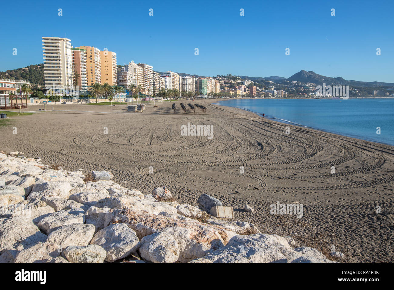 Playa de la malagueta malaga hi-res stock photography and images - Alamy