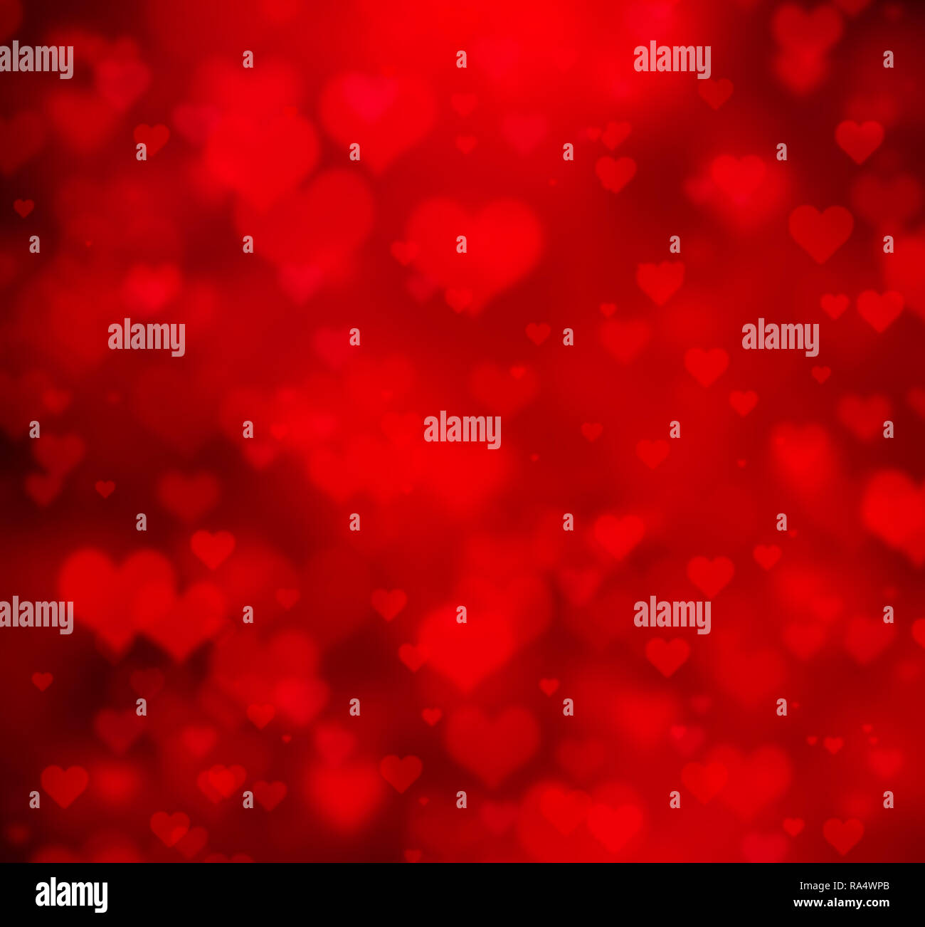 Vibrant hearts in red hi-res stock photography and images - Alamy