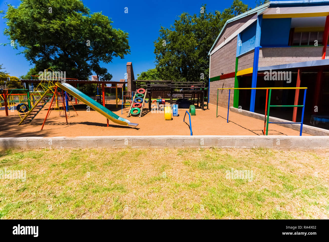 Children swing africa hi-res stock photography and images - Alamy