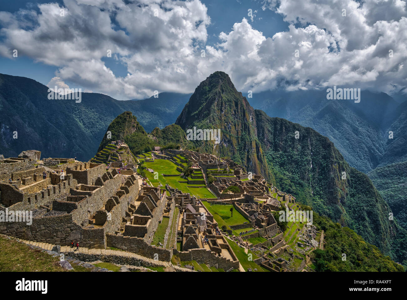 Machu picchu aerial hi-res stock photography and images - Alamy