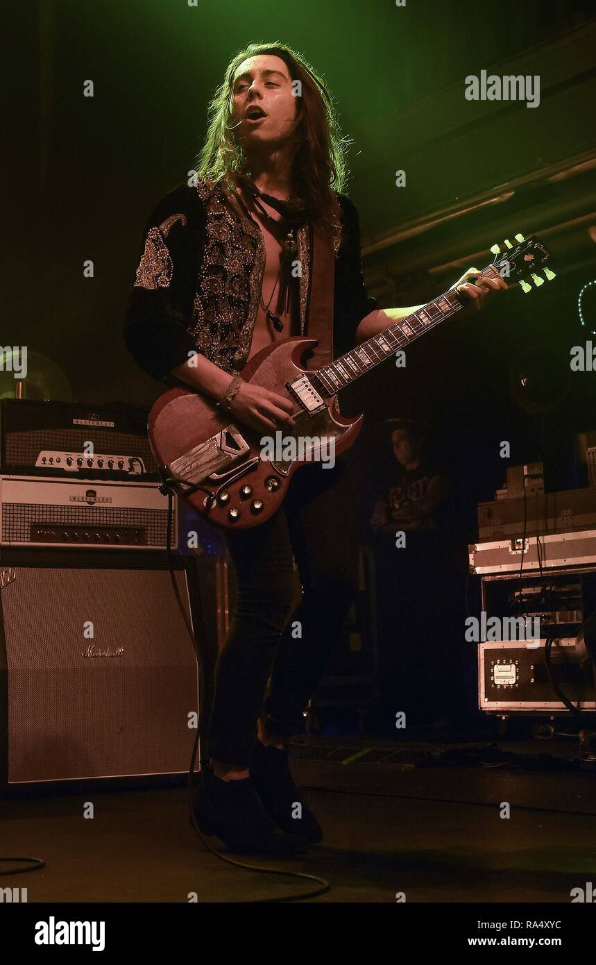 Greta Van Fleet performs at Terminal 5 in New York City Featuring ...