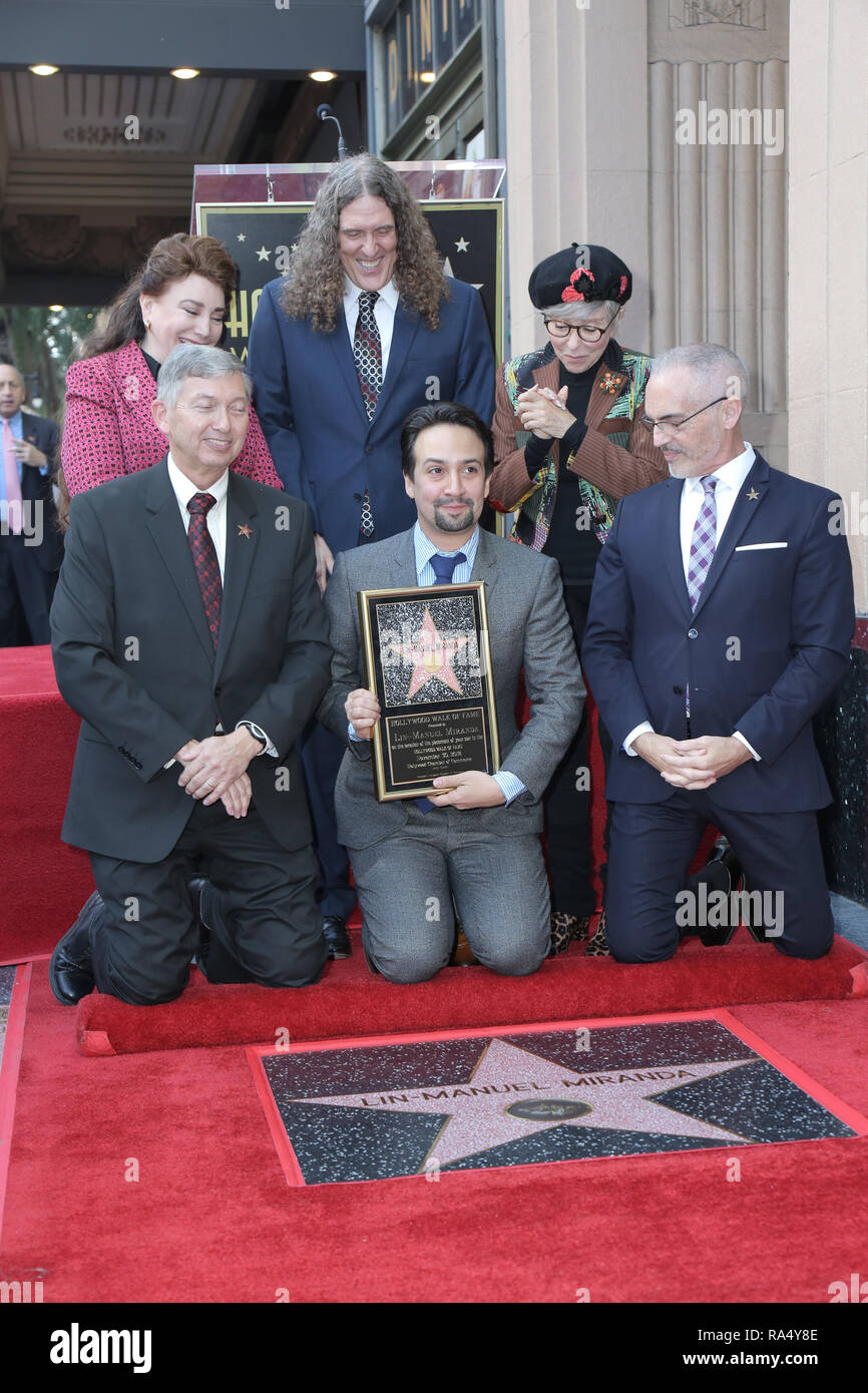 Lin manuel miranda weird al yankovic rita moreno hi-res stock ...