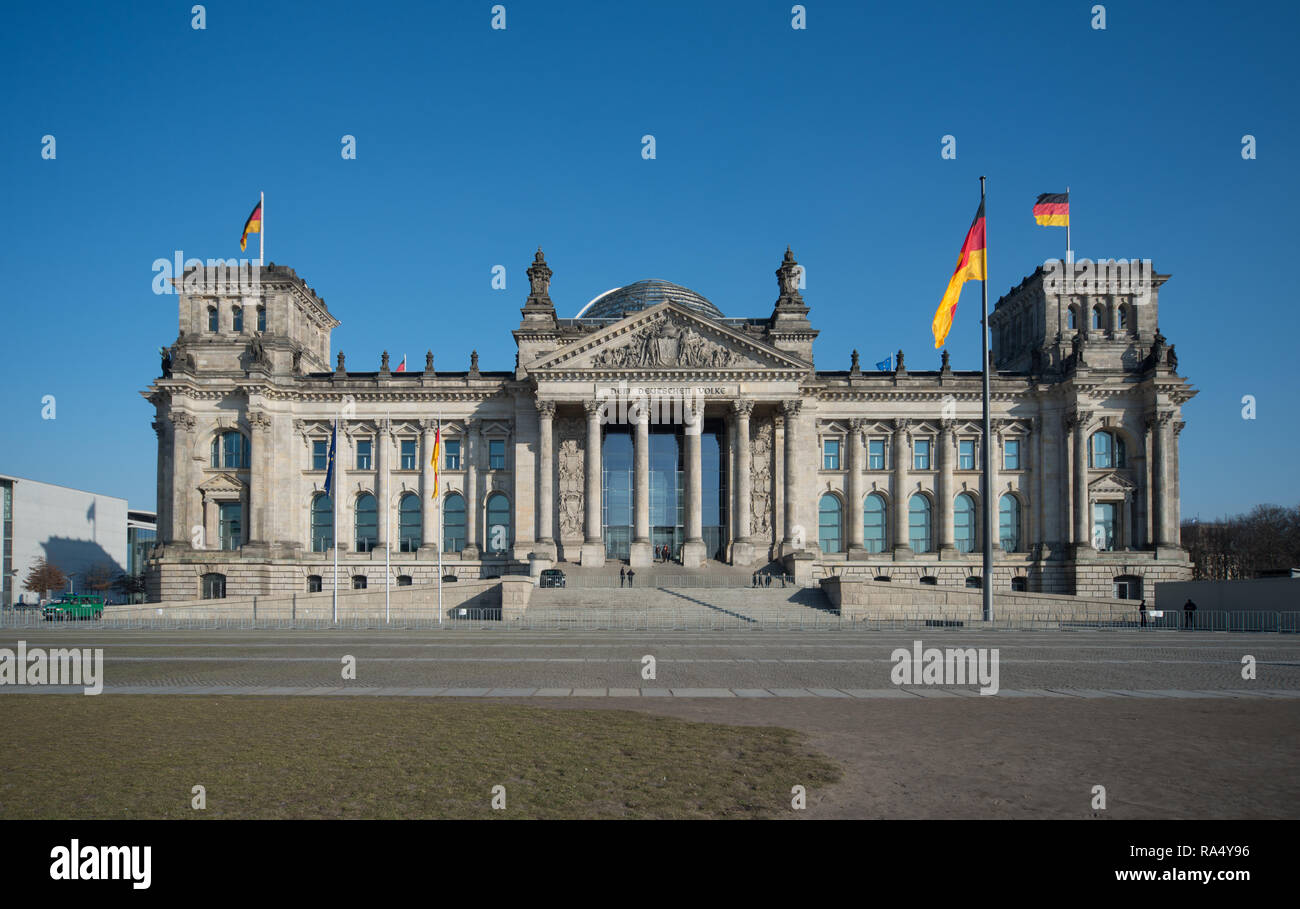 Reichstag Berlin Reichskuppel modern futuristic architecture Stock ...