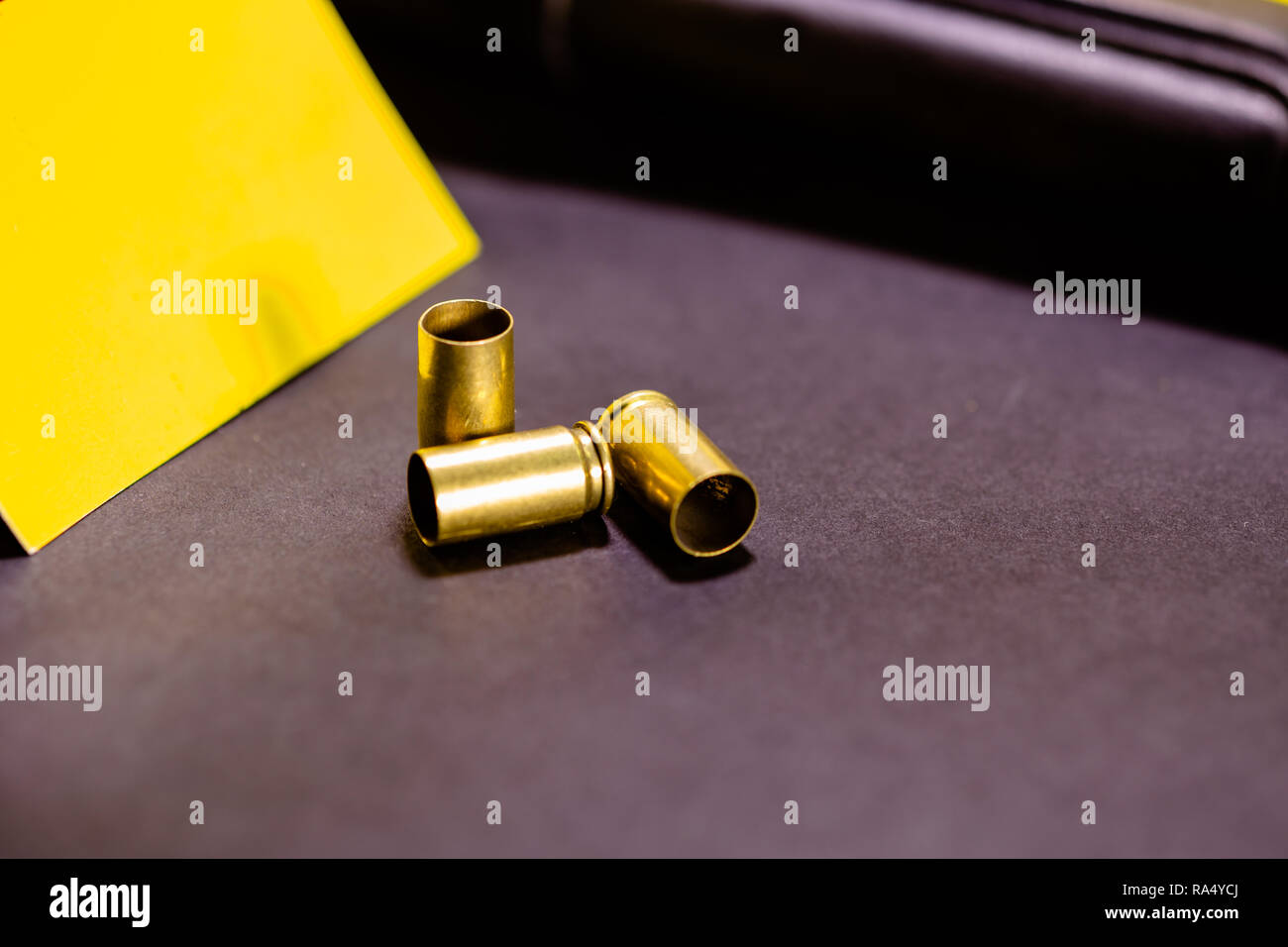 Weapon evidence gun firearm crime hi-res stock photography and images - Alamy