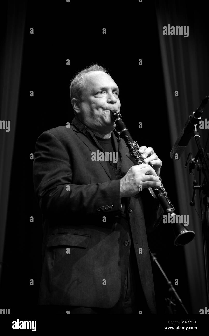 American, Ken Peplowski soloing on clarinet, Scarborough Jazz Festival ...