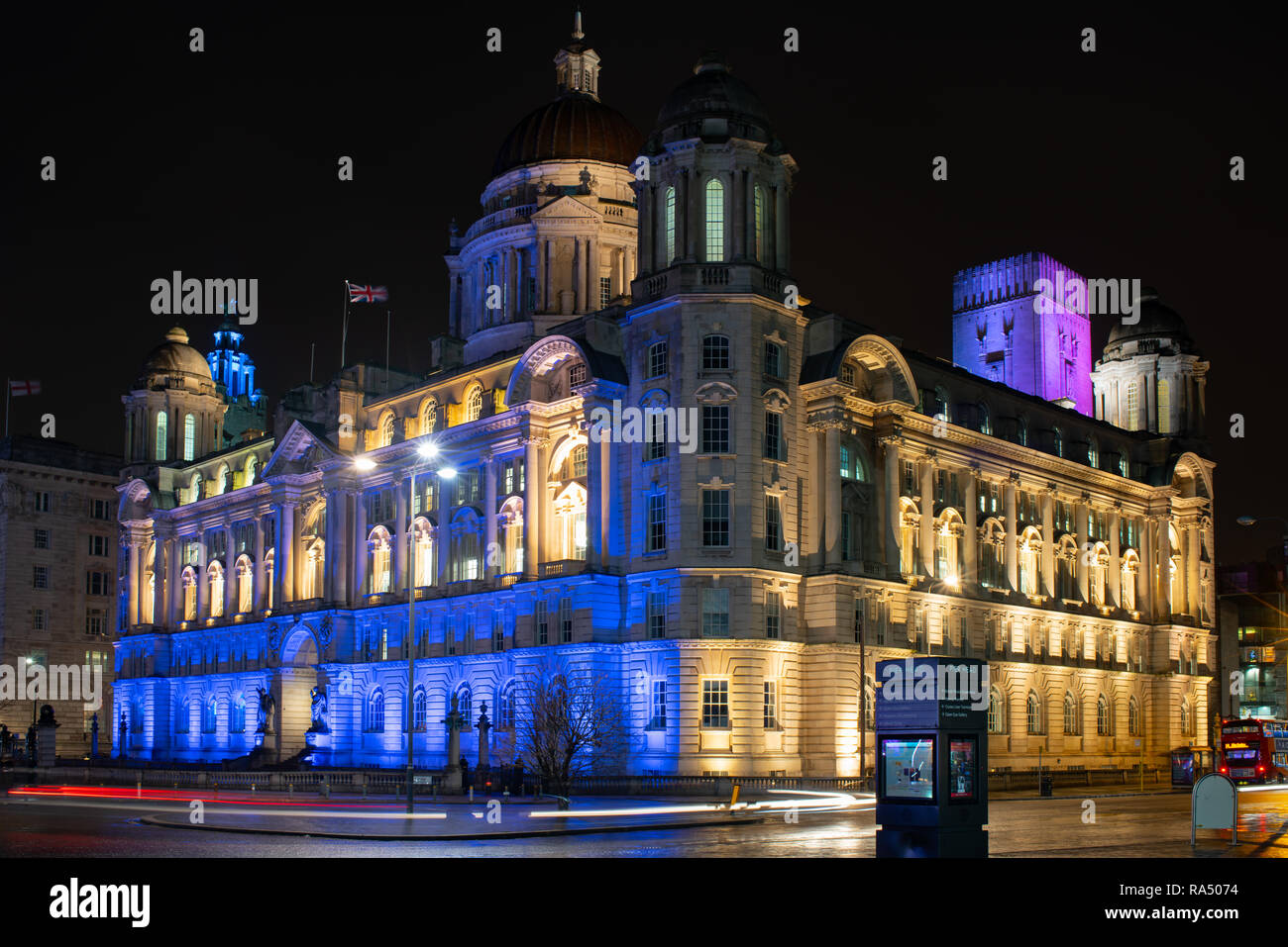 Mersey Docks and Harbour Board Building, built in 1907, one of the ...