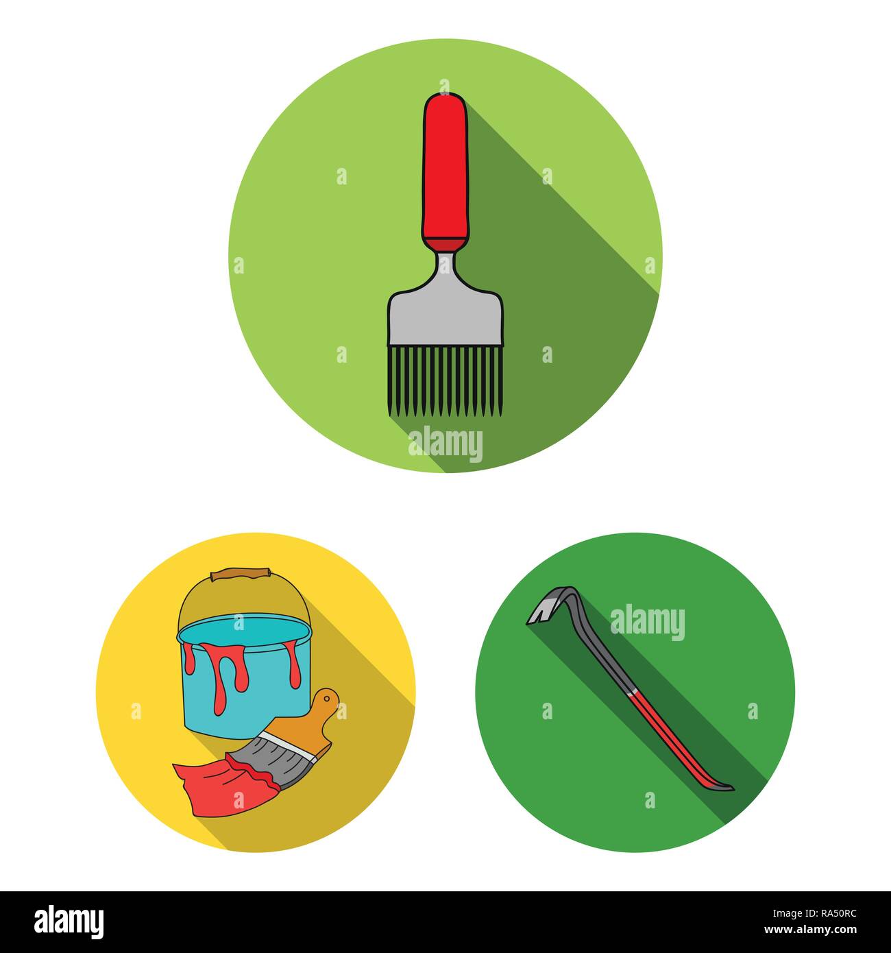 Red crowbar isolated hi-res stock photography and images - Alamy