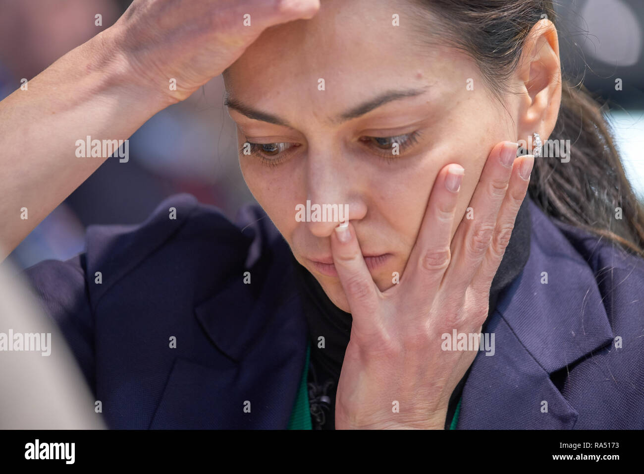 St. Petersburg, Russia - December 29, 2018: Ex-World Champion Alexandra ...