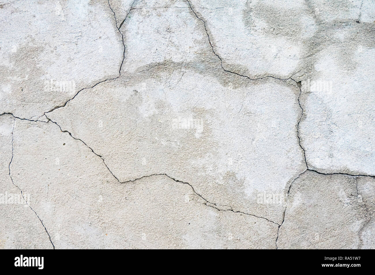 Wall with crack in industrial building, great for your design and ...