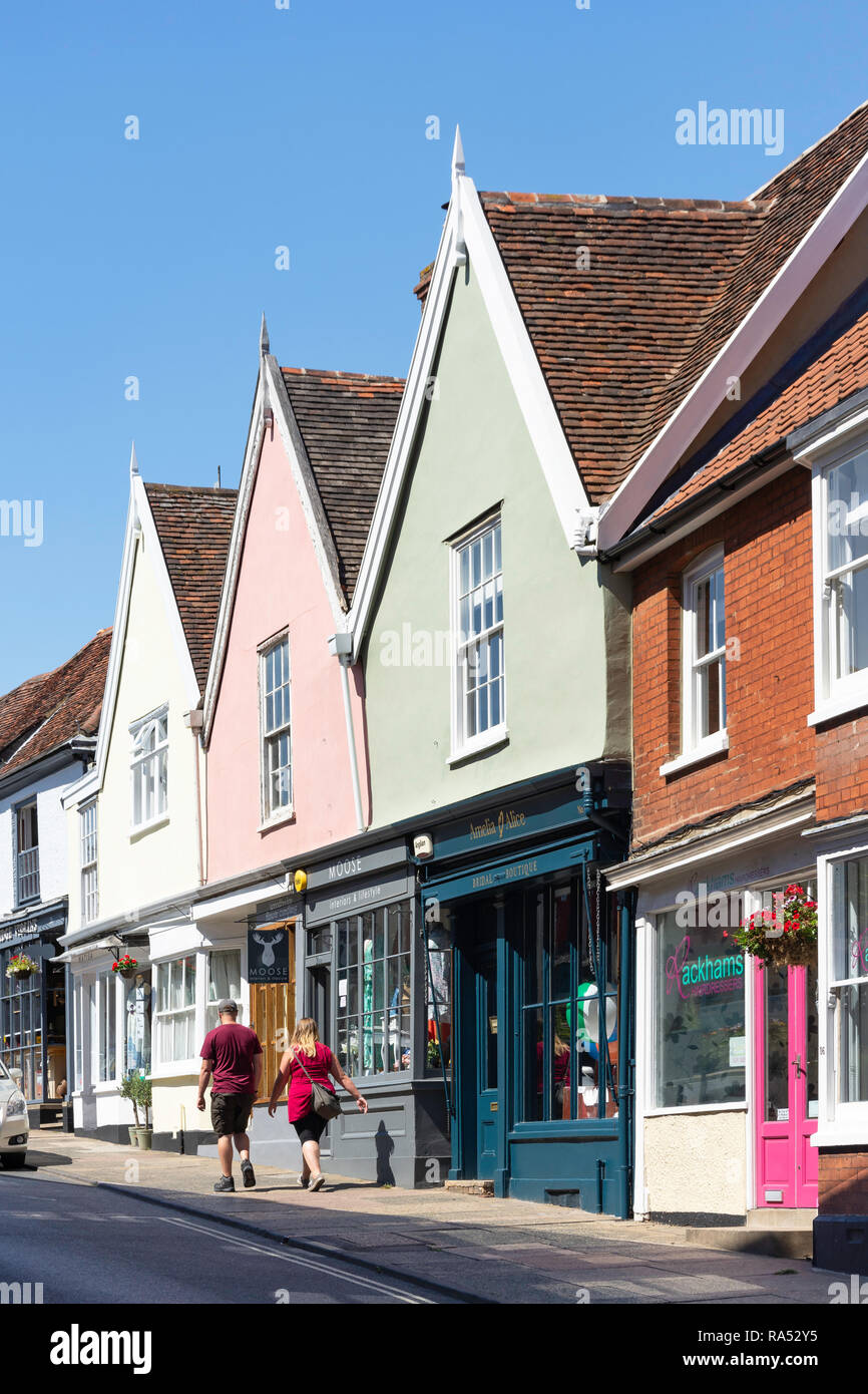 Shopping centre woodbridge suffolk uk hi-res stock photography and ...