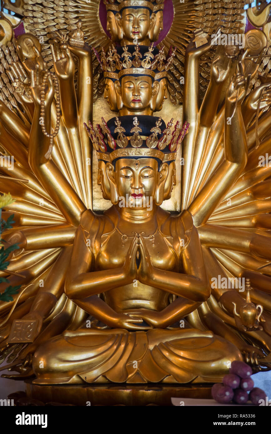 Thousand hands buddha hi-res stock photography and images - Alamy