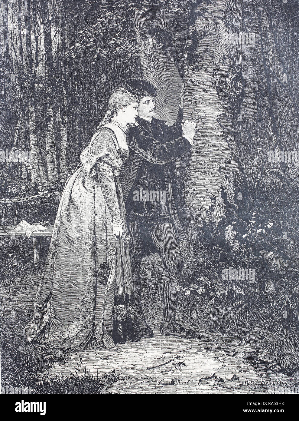 Reproduction paar hi-res stock photography and images - Alamy