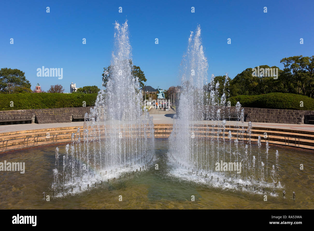 Fountain of peace nagasaki hi-res stock photography and images - Alamy