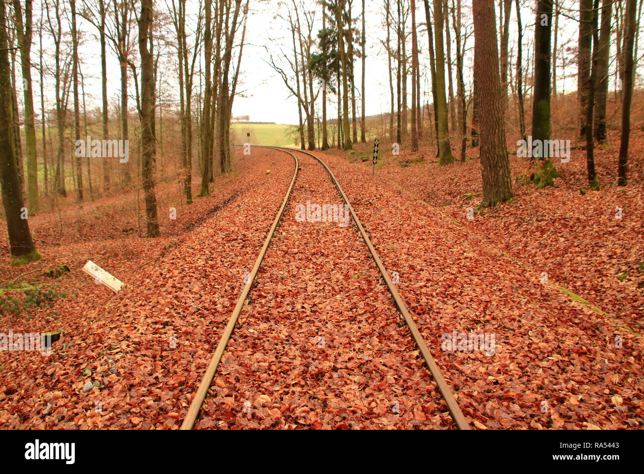 Railway tracks run parallel hi-res stock photography and images - Alamy