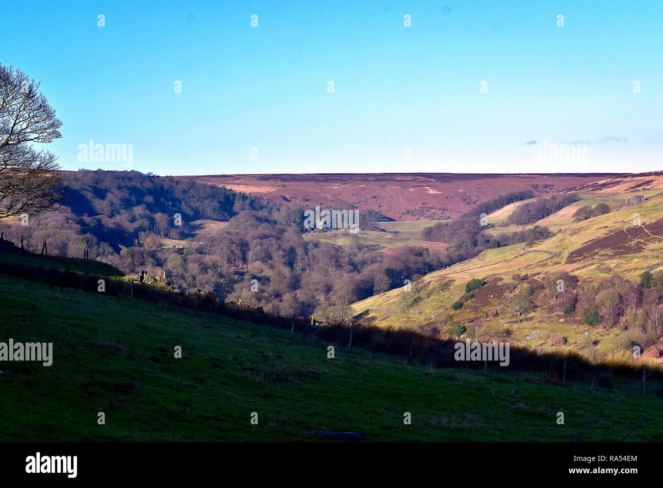 Castle Carr in Luddenden Dean Stock Photo - Alamy