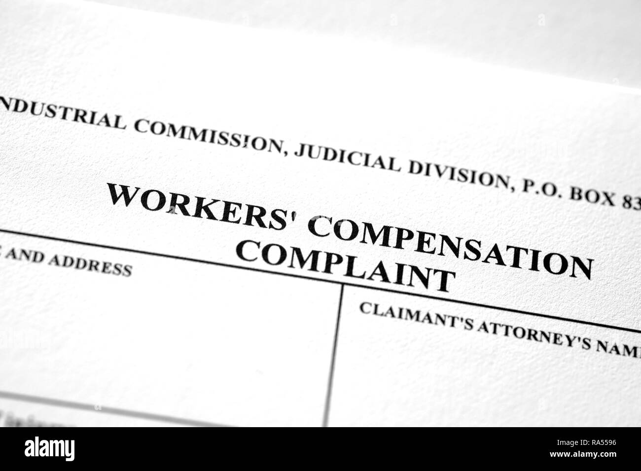 Legal complaint Black and White Stock Photos & Images - Alamy