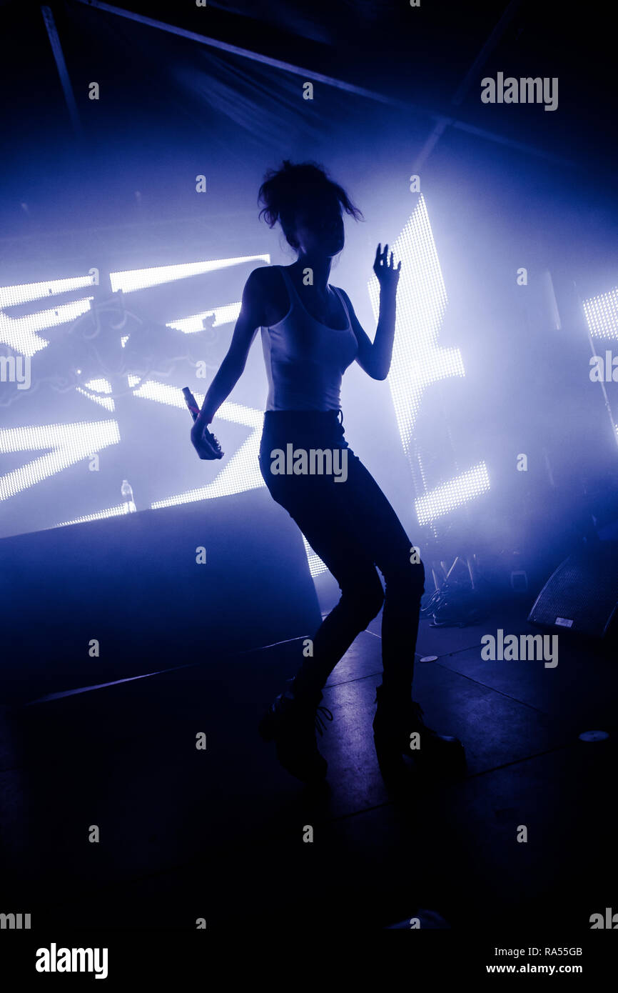 The American singer Abra performs a live concert at the Red Bull Music ...