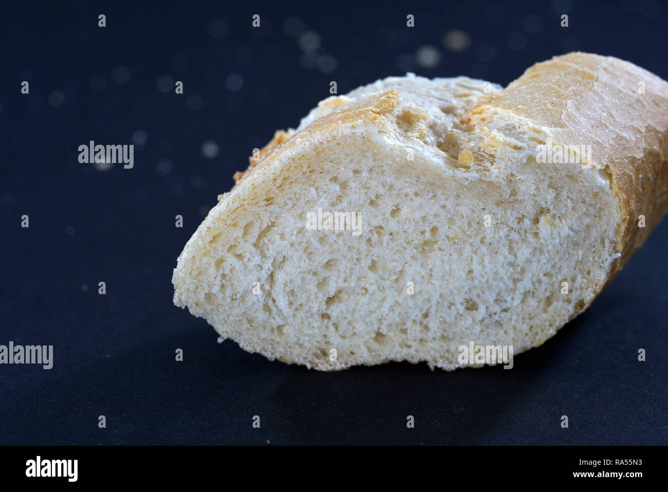 The baguette, in Germany also white bread, white Parisian bread or ...