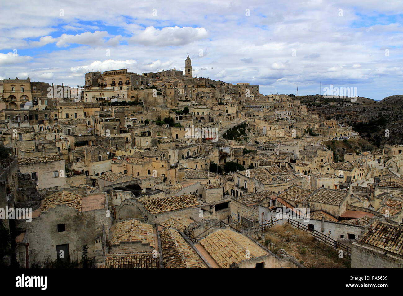 Ancient town of Matera (Sassi di Matera), Basilicata, southern Italy ...