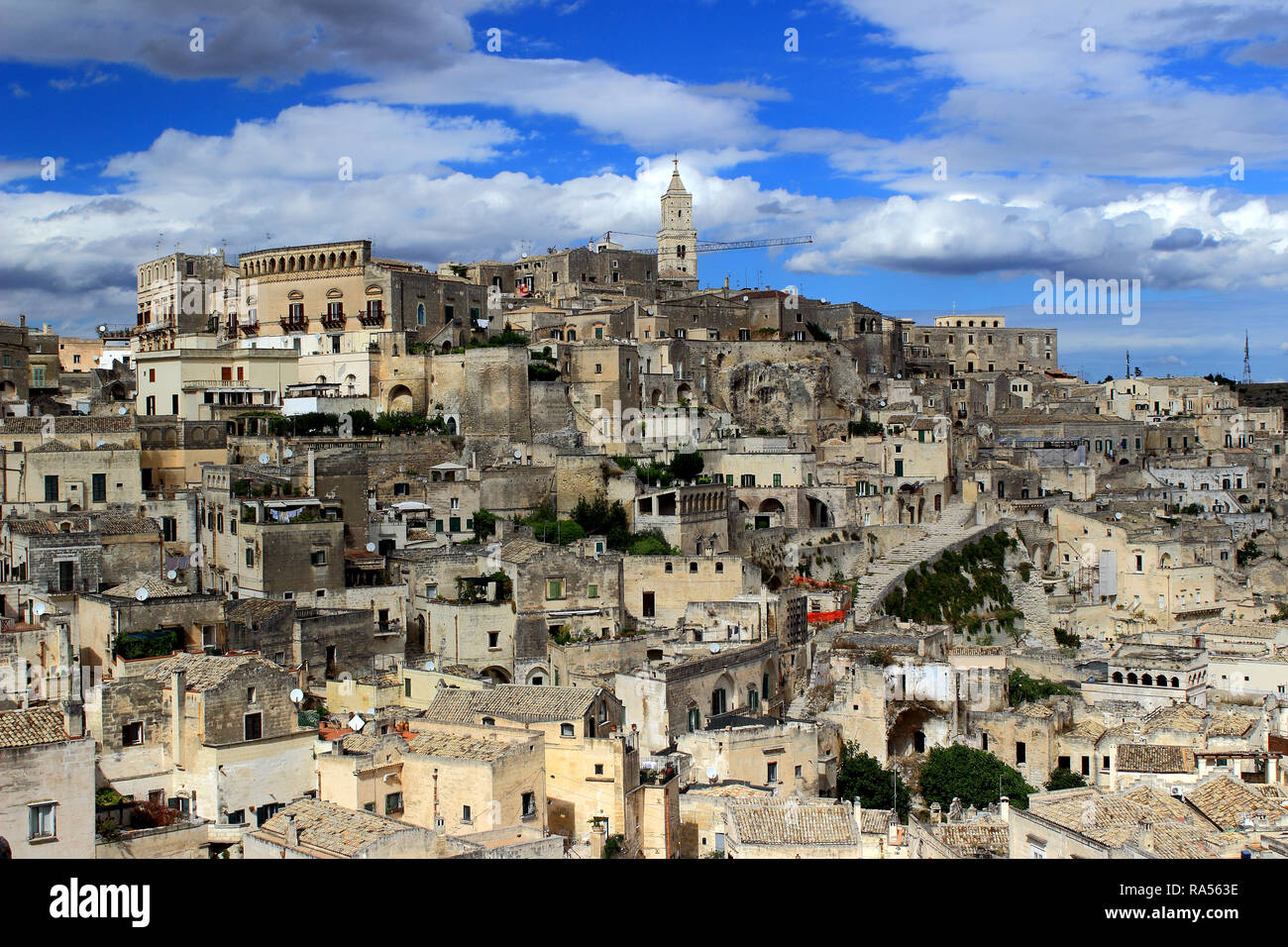 Ancient town of Matera (Sassi di Matera), Basilicata, southern Italy ...