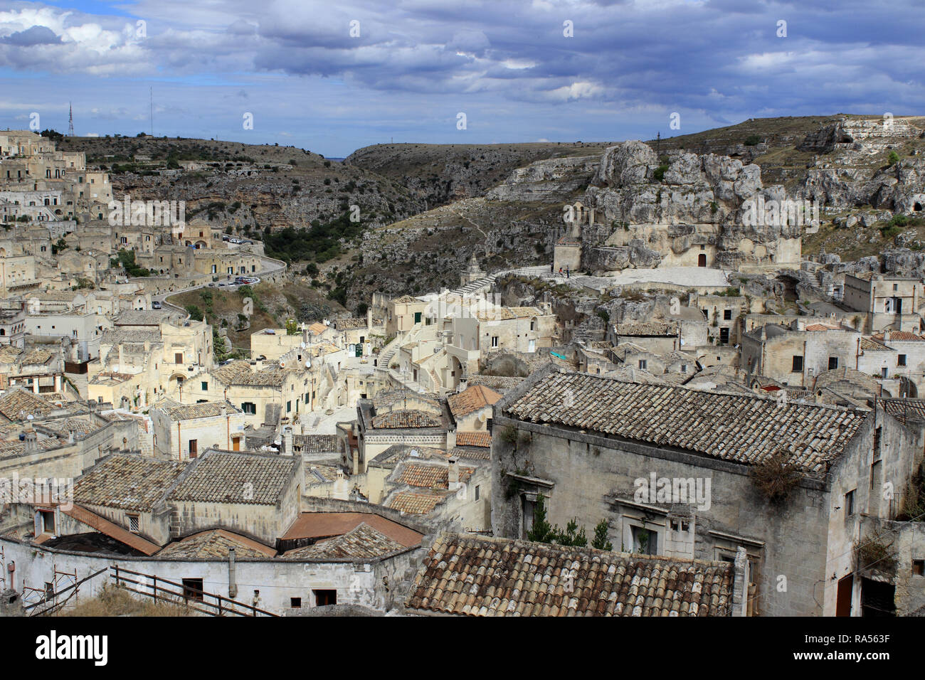 Ancient town of Matera (Sassi di Matera), Basilicata, southern Italy ...