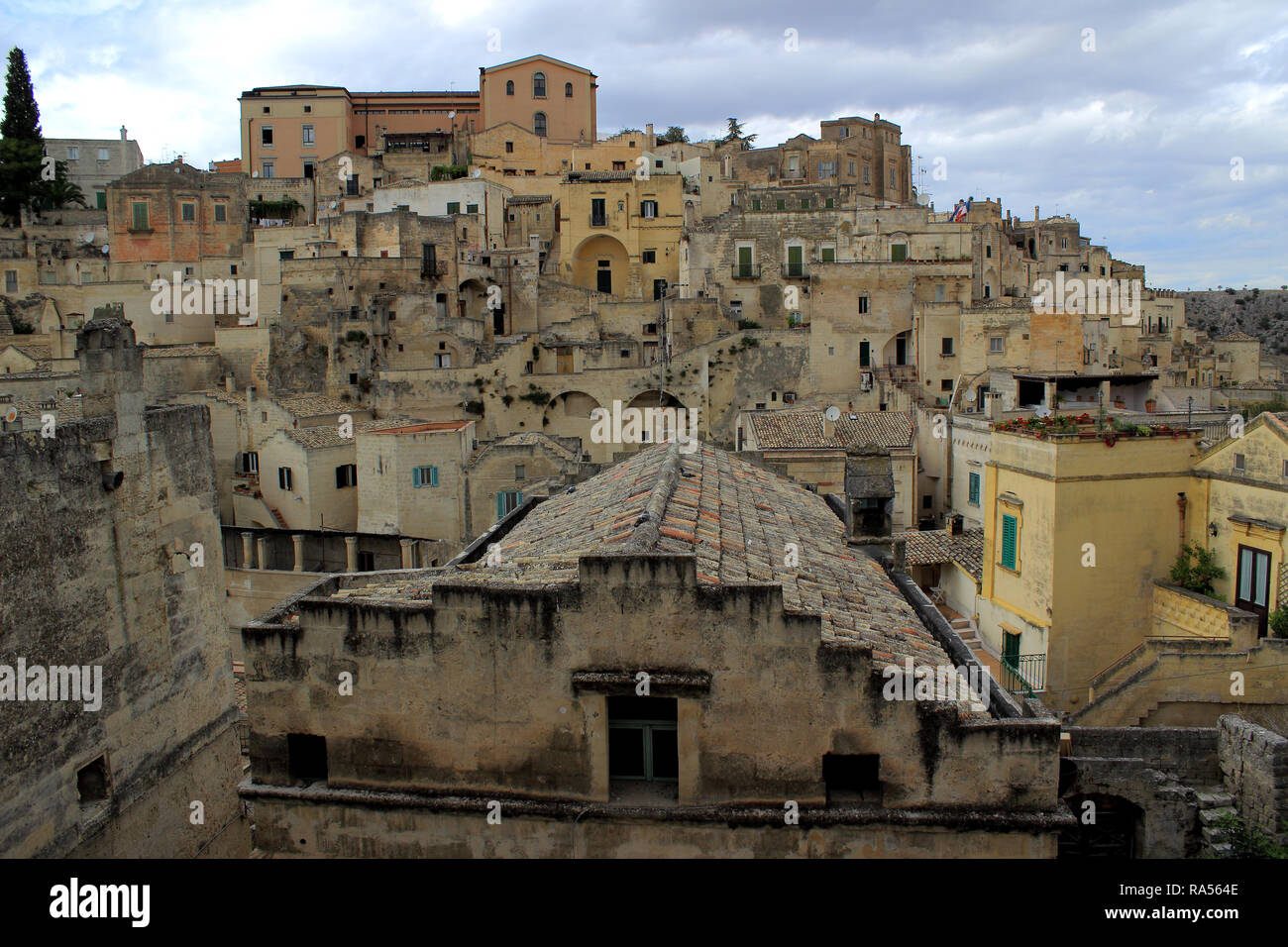 Ancient town of Matera (Sassi di Matera), Basilicata, southern Italy ...