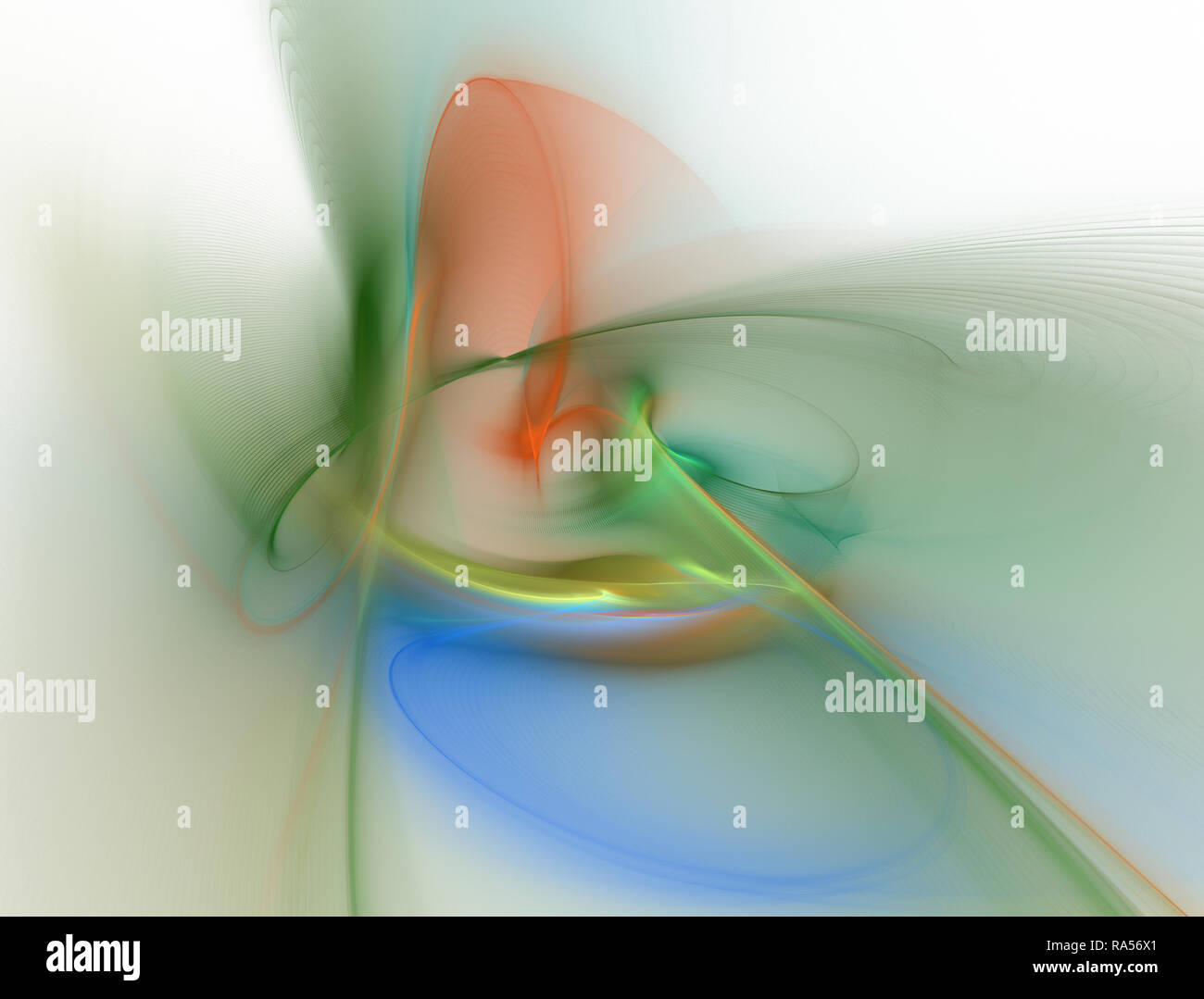 Color of waving smoke in the abstract background. Illustration wave ...