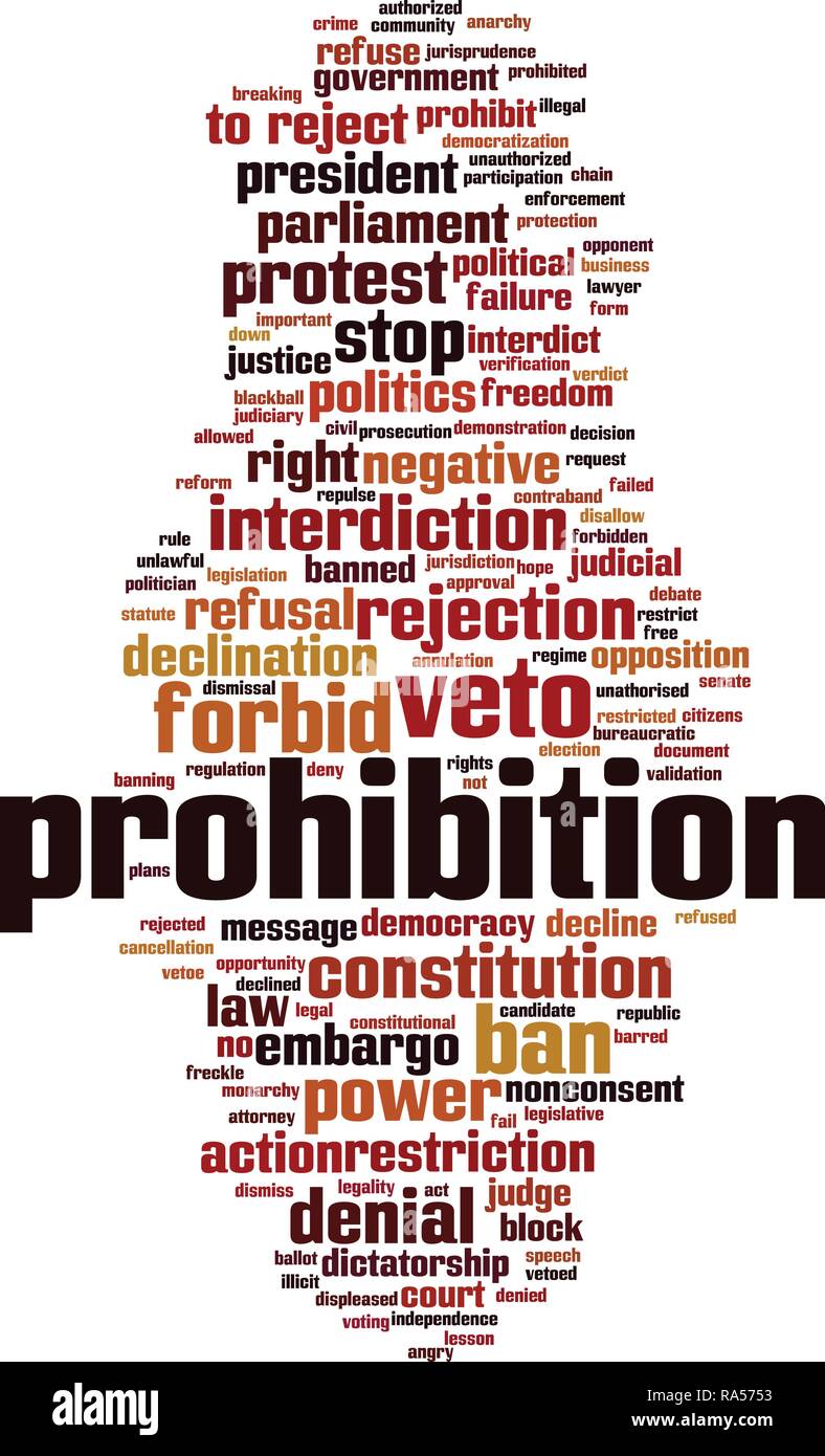 Disallow vector vectors hi-res stock photography and images - Alamy