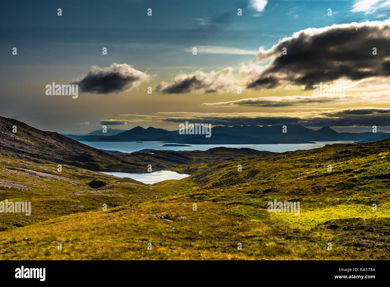 Applecross view to skye hi-res stock photography and images - Alamy