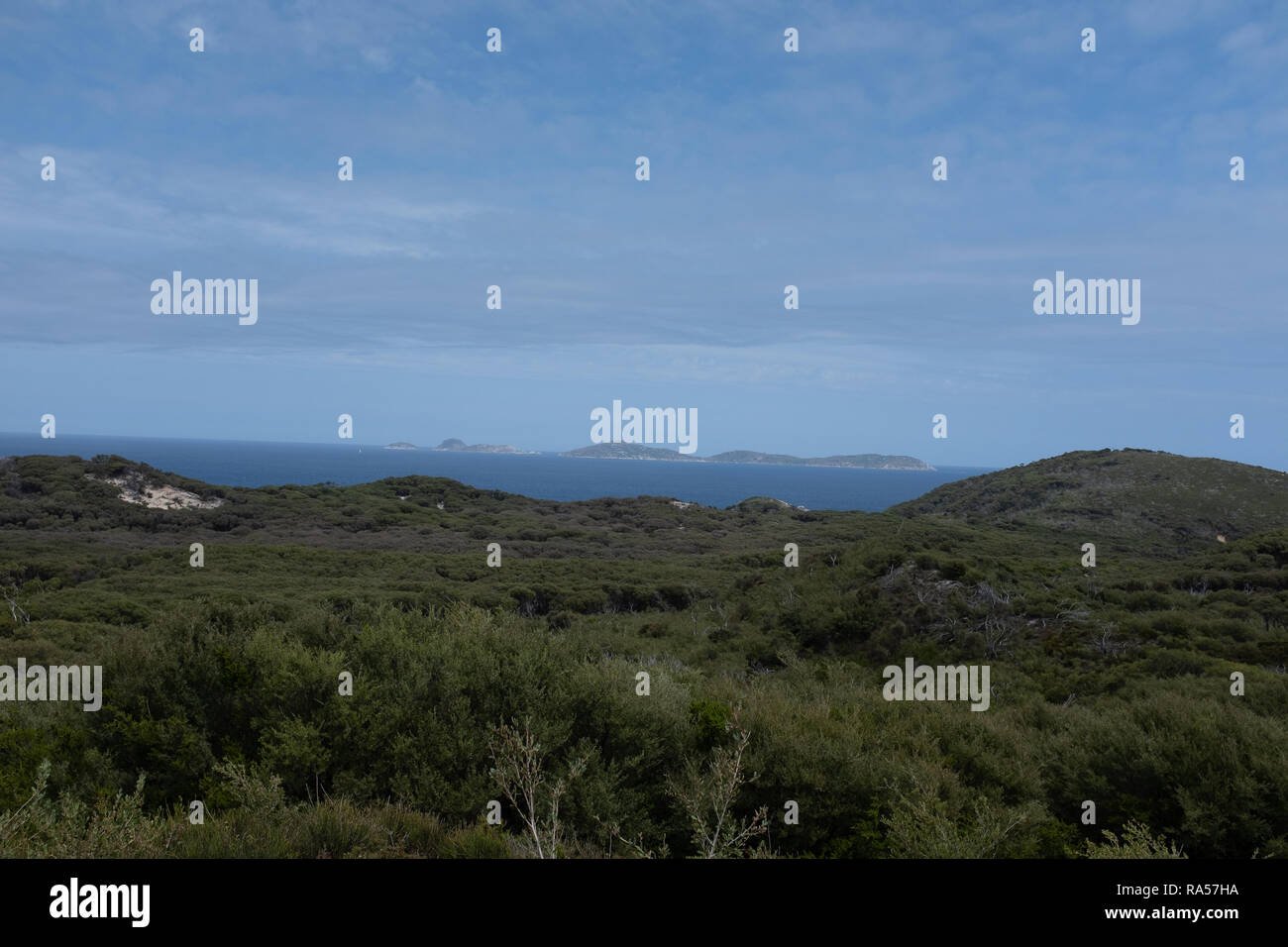 Wilsons Promontory nation park in south eastern Australia. Wilsons prom ...