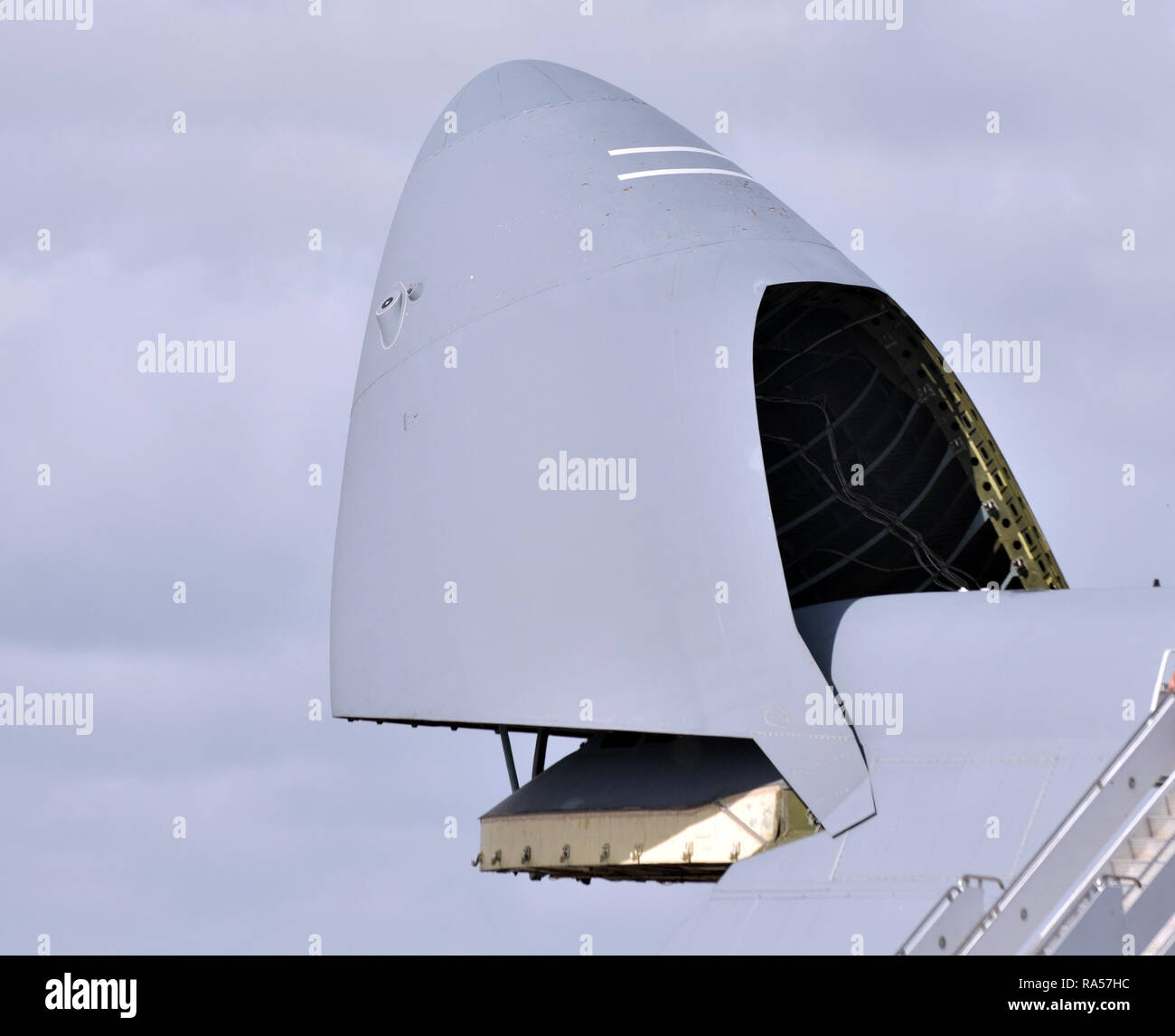 Cargo plane nose open hi-res stock photography and images - Alamy
